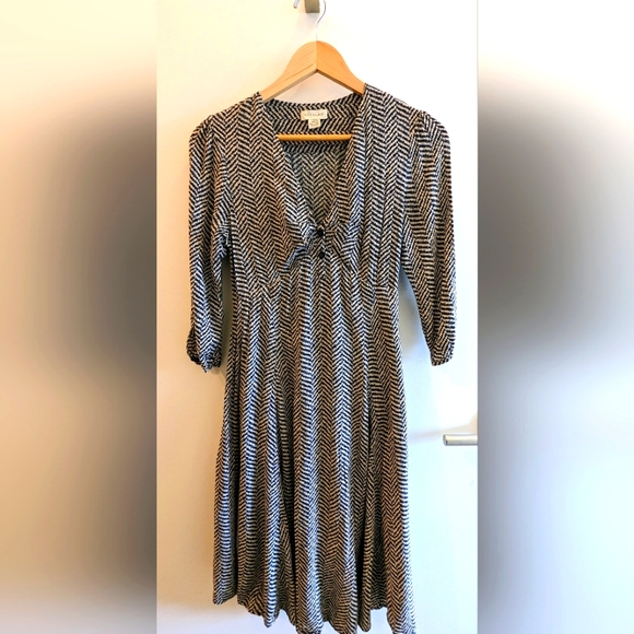 Anthropologie | Dresses | 11tylho Chevron Dress | Poshmark